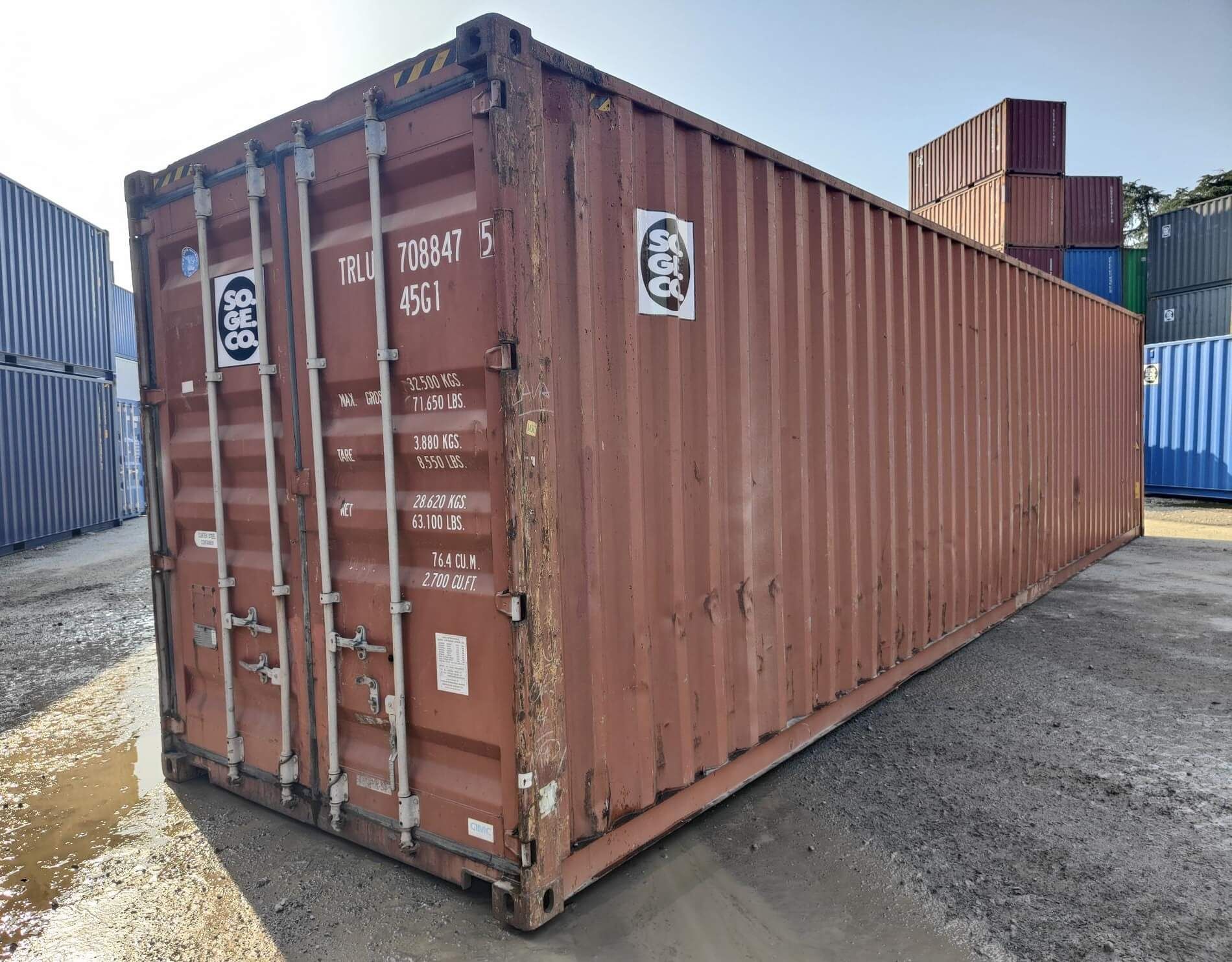 Container marittimi - Sogeco Italia Srl