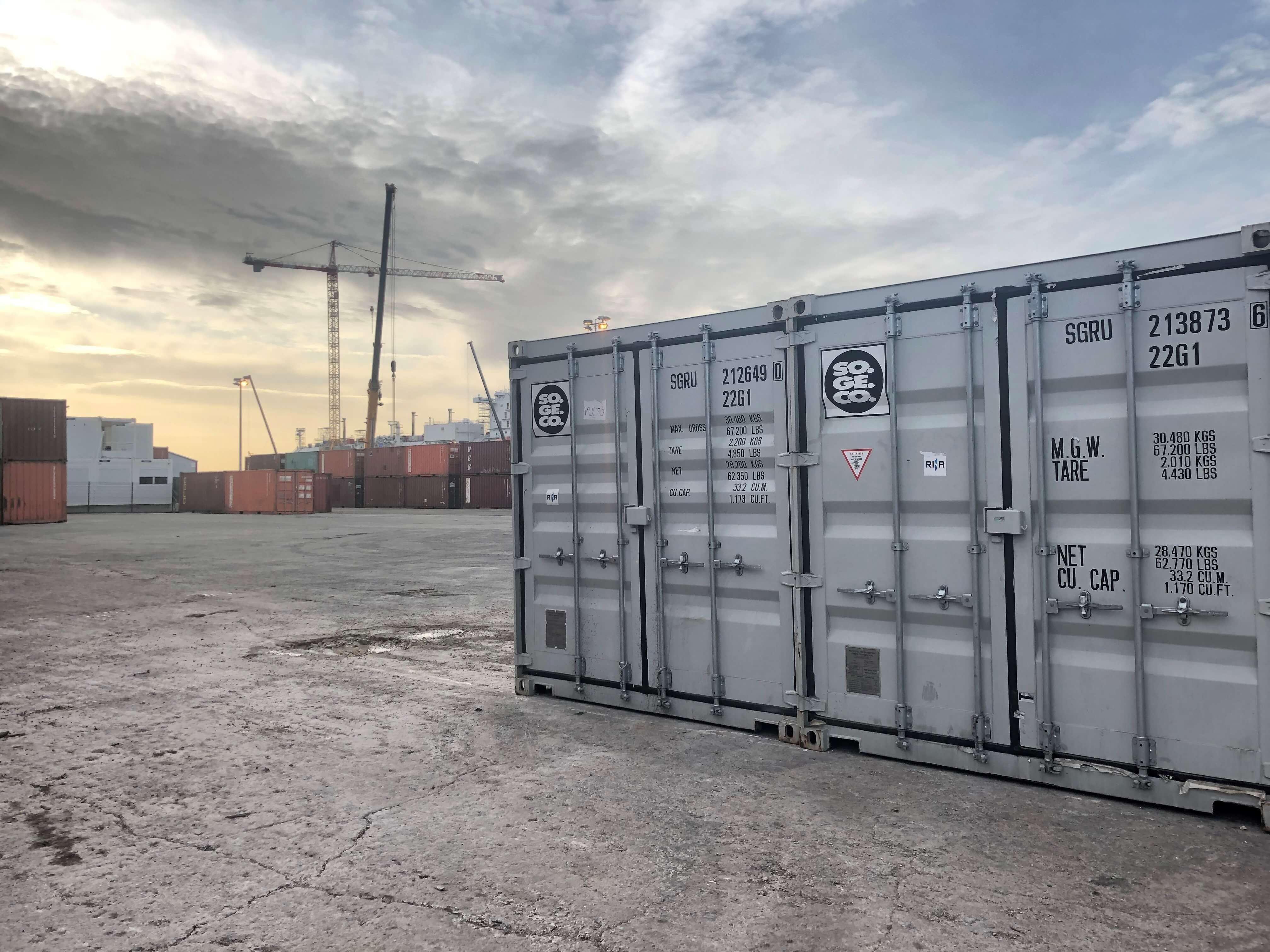 Modifica, vendita, nolo di container nuovi, usati - Sogeco Italia Srl